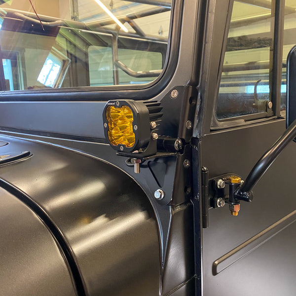 Toyota FJ40 FJ45 Land Cruiser Windshield Ditch Light Brackets – AVR Customs