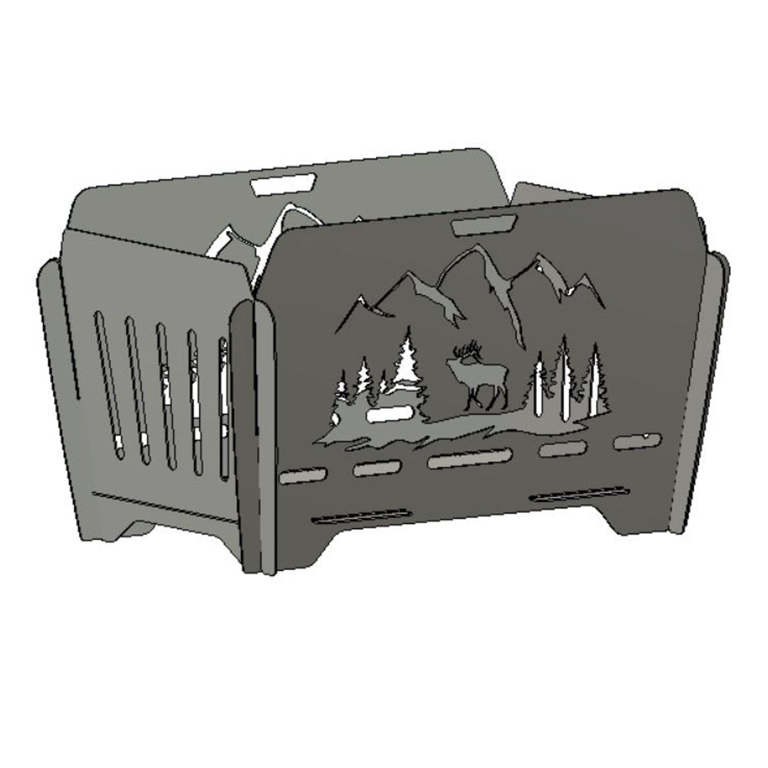 Fire Pit Build Plans (DXF FILE) – AVR Customs